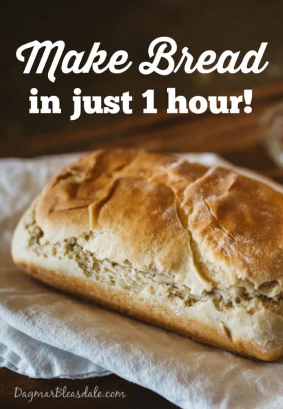Bake Healthy and Easy Bread in 1 Hour With Rapid Rise Yeast