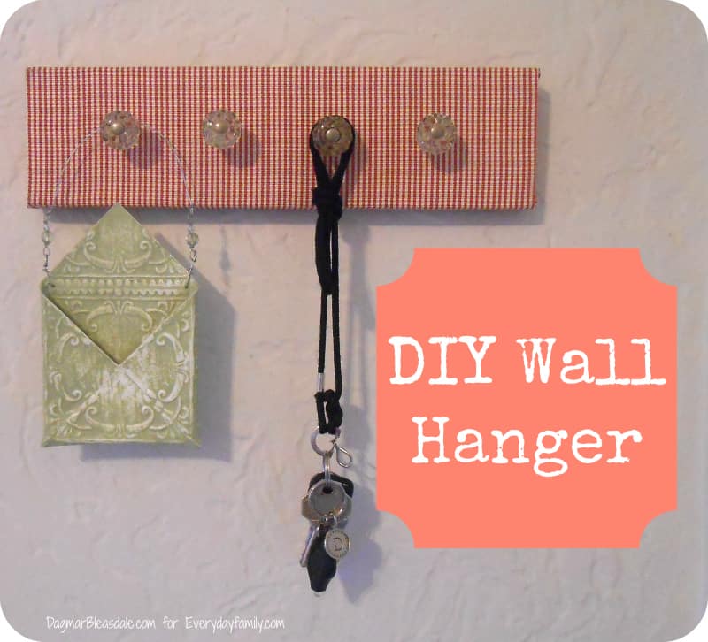 DIY Project: Cute Wall Hanger - Dagmar Bleasdale