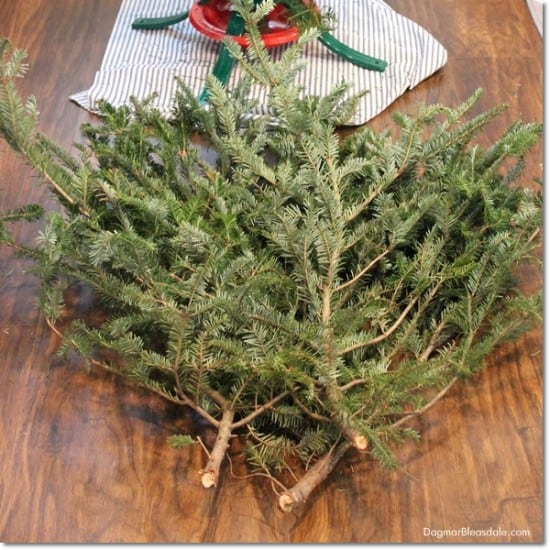 How to Make a Christmas Tree Look Fuller and Taller - on a Budget