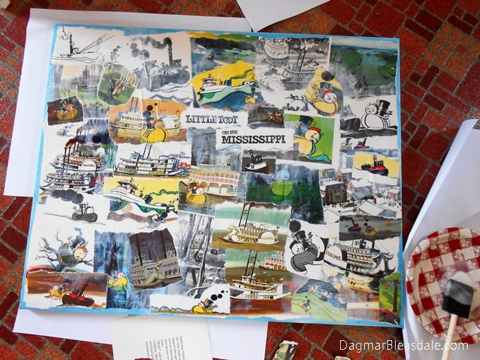 Easy DIY Wall Art: Children's Book Collage on Canvas